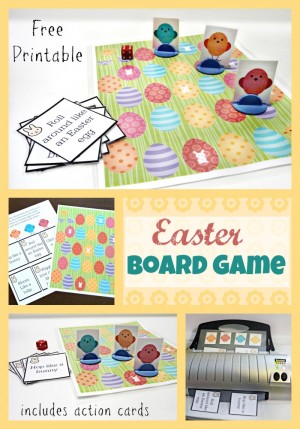 Fun Printable Easter Board Game | More Excellent Me