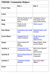 Community Helper Preschool Week | More Excellent Me