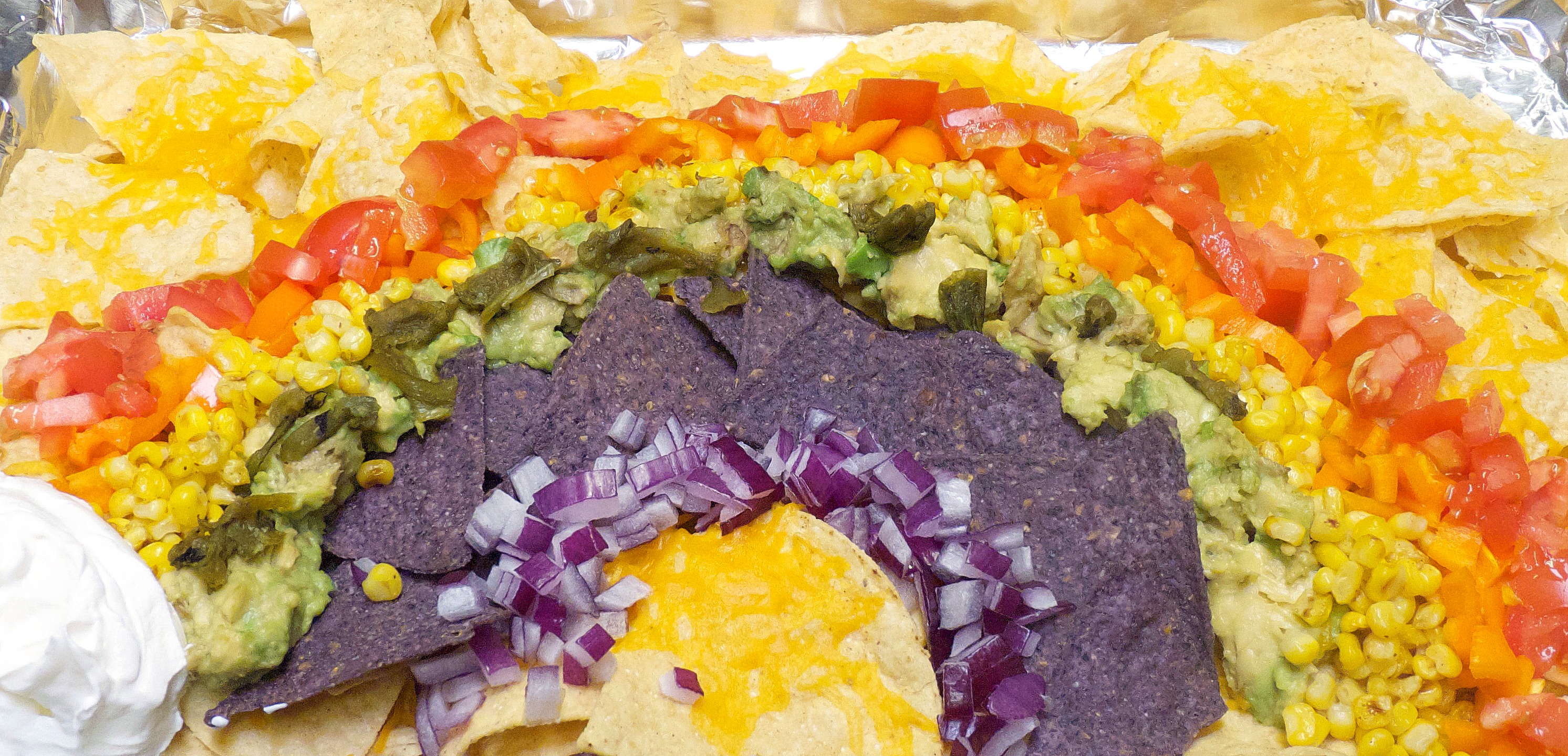 rainbow nachos | More Excellent Me