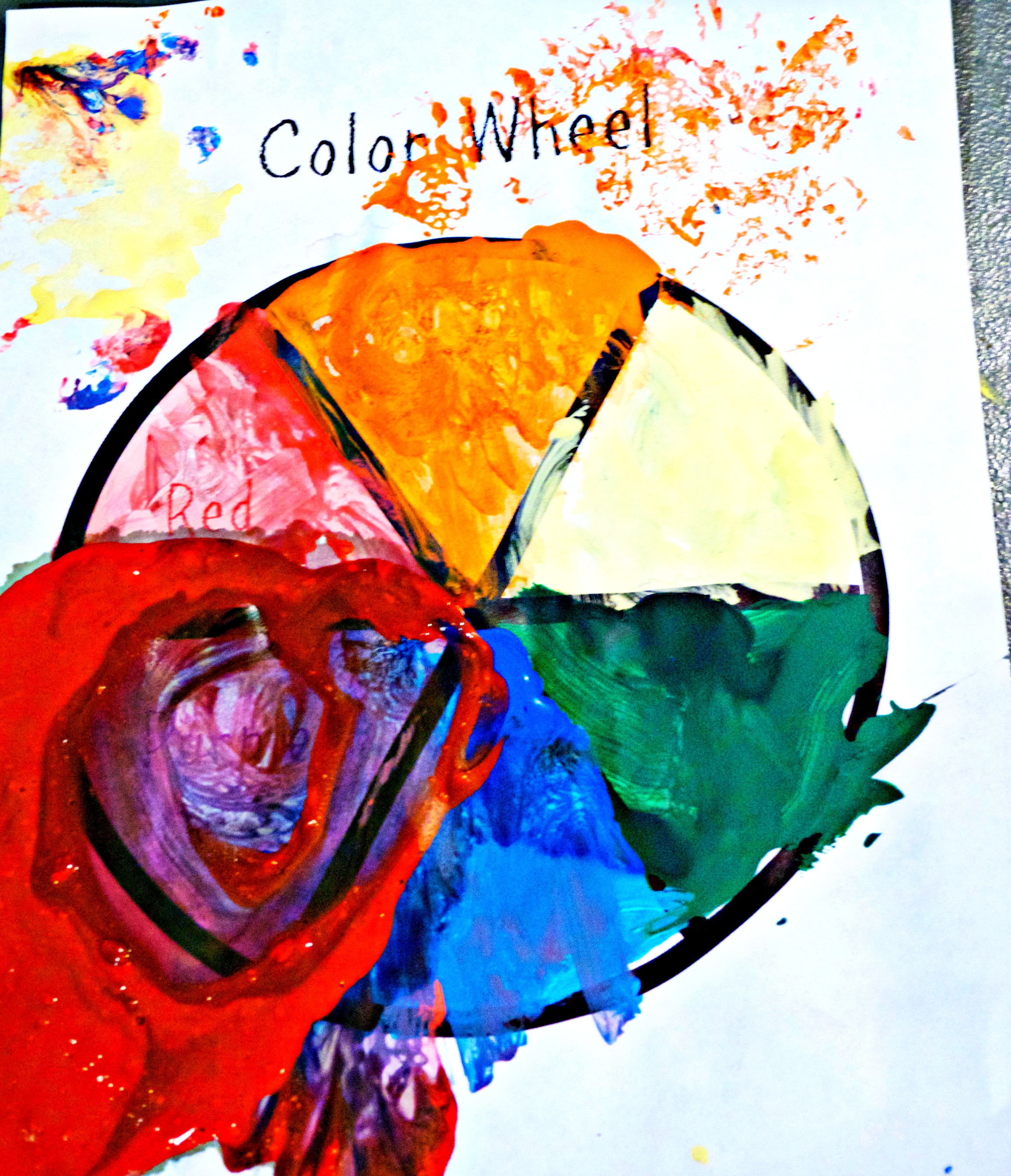 Color wheel printable | More Excellent Me